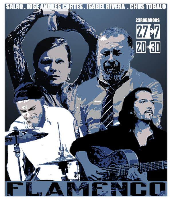FLAMENCO/ SALAO - JOSE ANDRES CORTES - ISABEL RIVERA - CHUS TOBALO ...