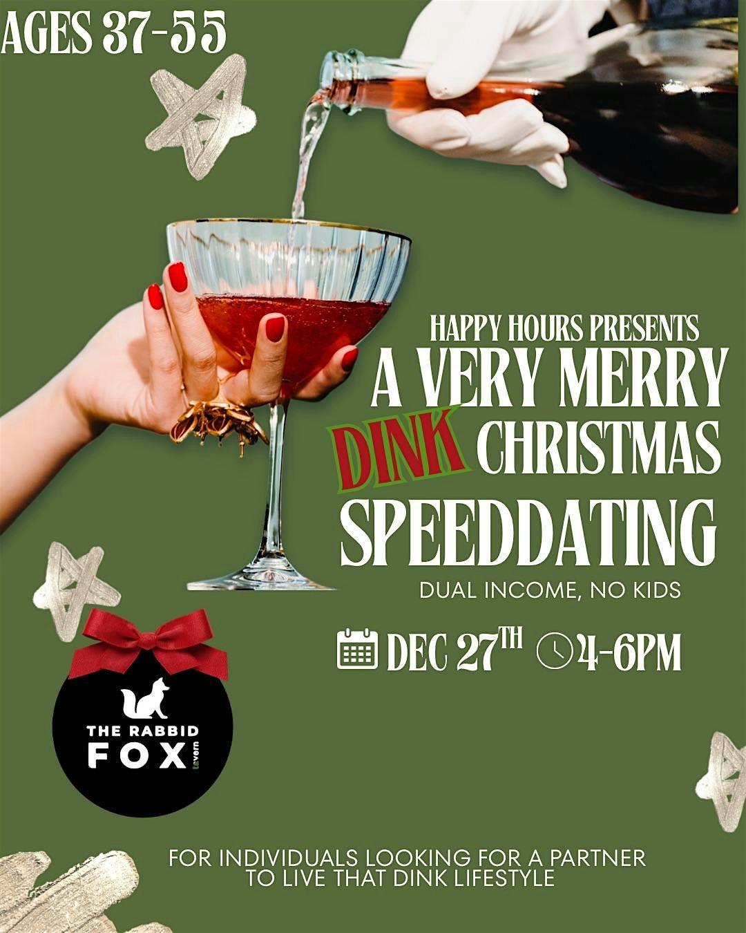 A Very Merry Dink Speed Dating Ages 37-55 @Rabbid Fox (Kitchener), The ...
