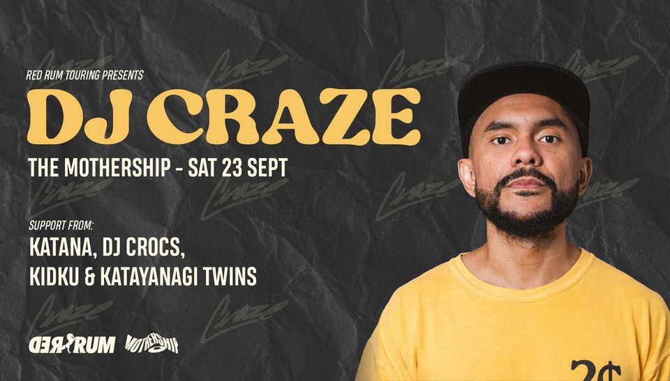 DJ Craze (USA) | Auckland, The Landing NZ, Leigh, September 23 to ...