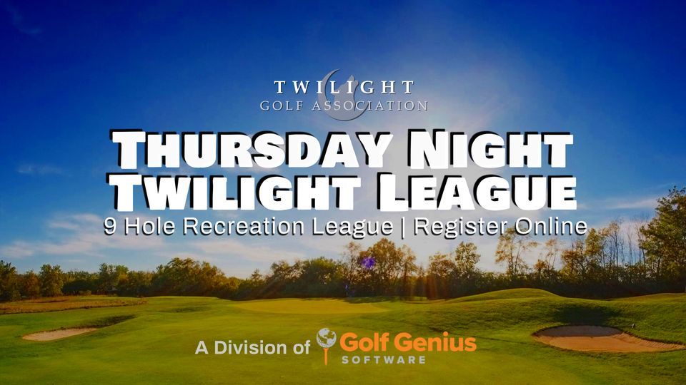 Thursday Night League at Wintonbury Hills Golf Course, Wintonbury Hills ...