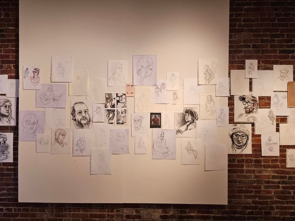 SKETCHY FRIENDS - Monthly Drawing Group, L/A Arts, Lewiston, 4 December ...