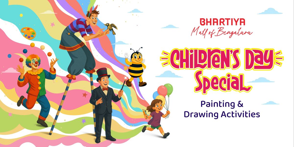 Childrens Day - Drawing Competition, Bhartiya Mall Of Bengaluru ...