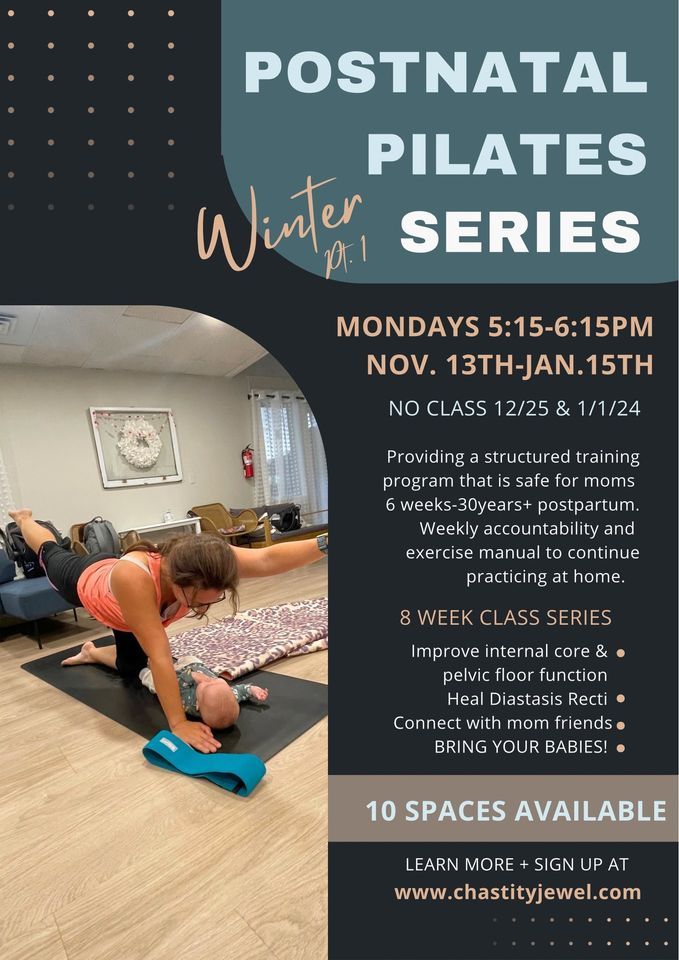 Postnatal Pilates Winter Pt 1 Columbia Birth Center Richland 13 November 2023