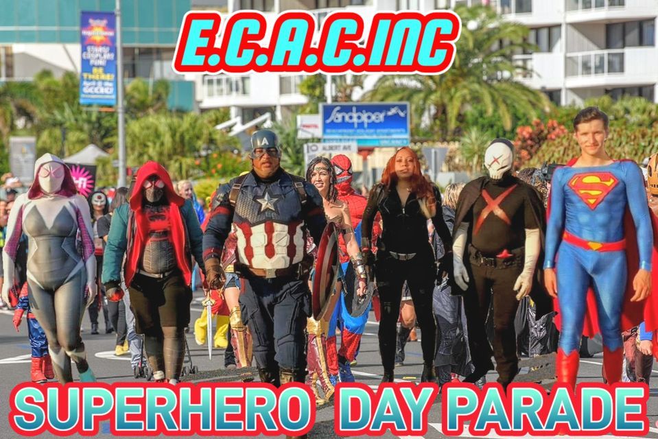 E.C.A.C.INC SUPERHERO DAY PARADE , VaBeach Towne Center, Virginia Beach ...