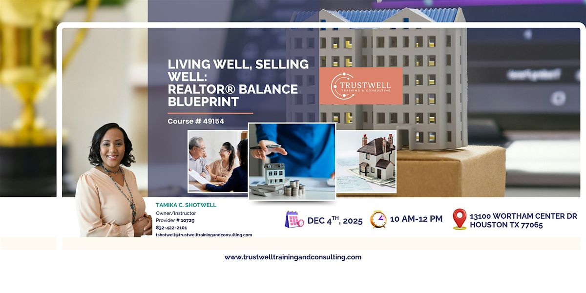 Living Well, Selling Well: Realtor® Balance Blueprint, Majestic Title ...