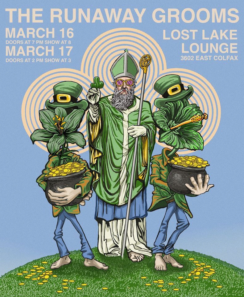 The Runaway Grooms (2 night run) w/ River Spell, Lost Lake, Denver, 16 ...