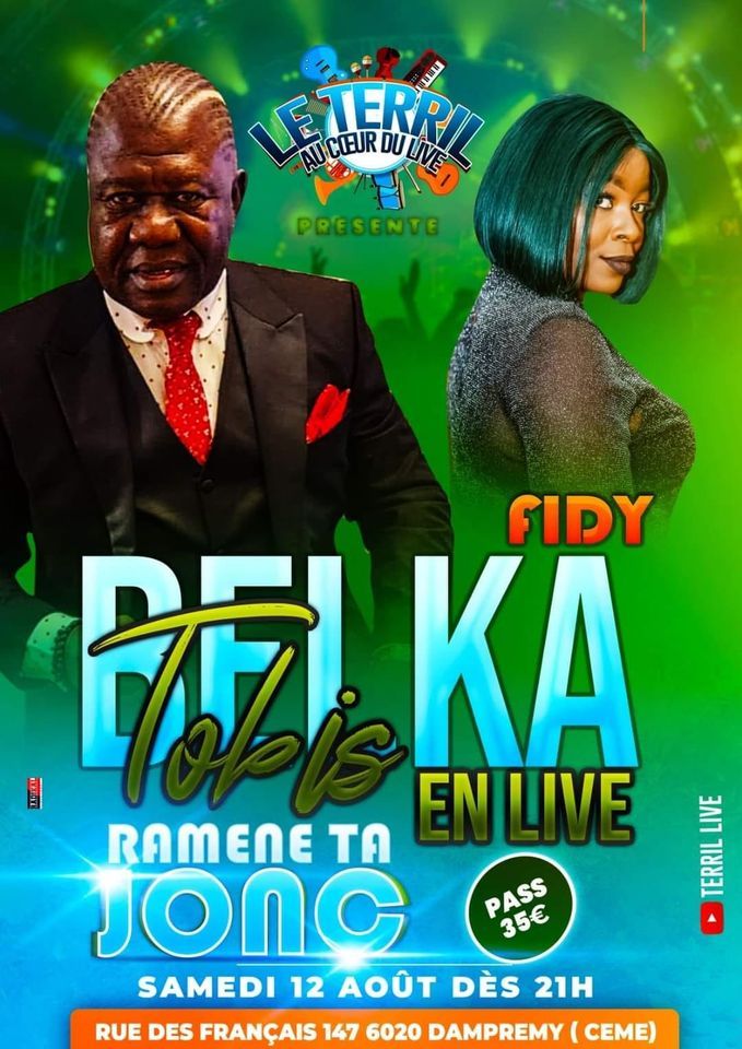 Ramène ta jong - Concert Live avec Belka Tobis et FIDY, Charleroi ...