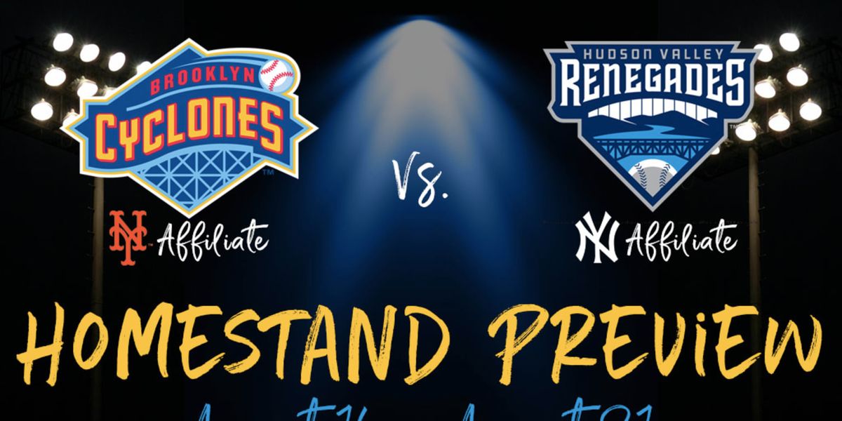 Hudson Valley Renegades at Brooklyn Cyclones, Maimonides Park, Brooklyn ...