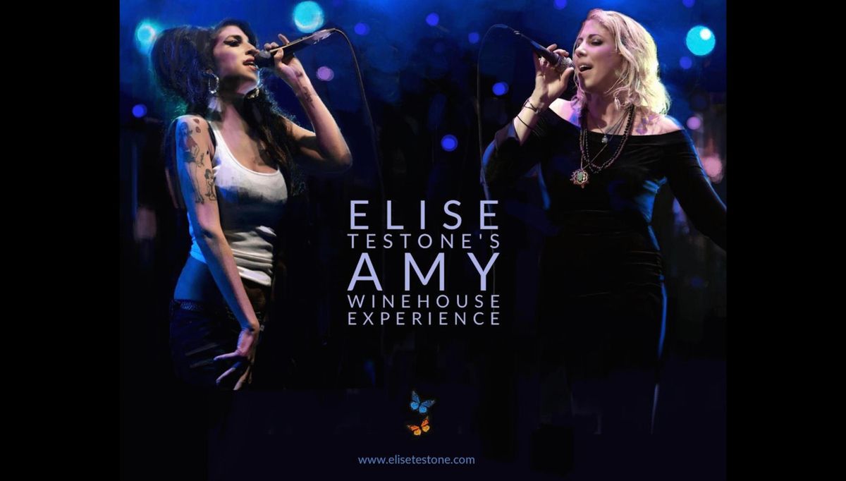Elise Testones Amy Winehouse Experience at Charleston Music Hall ...