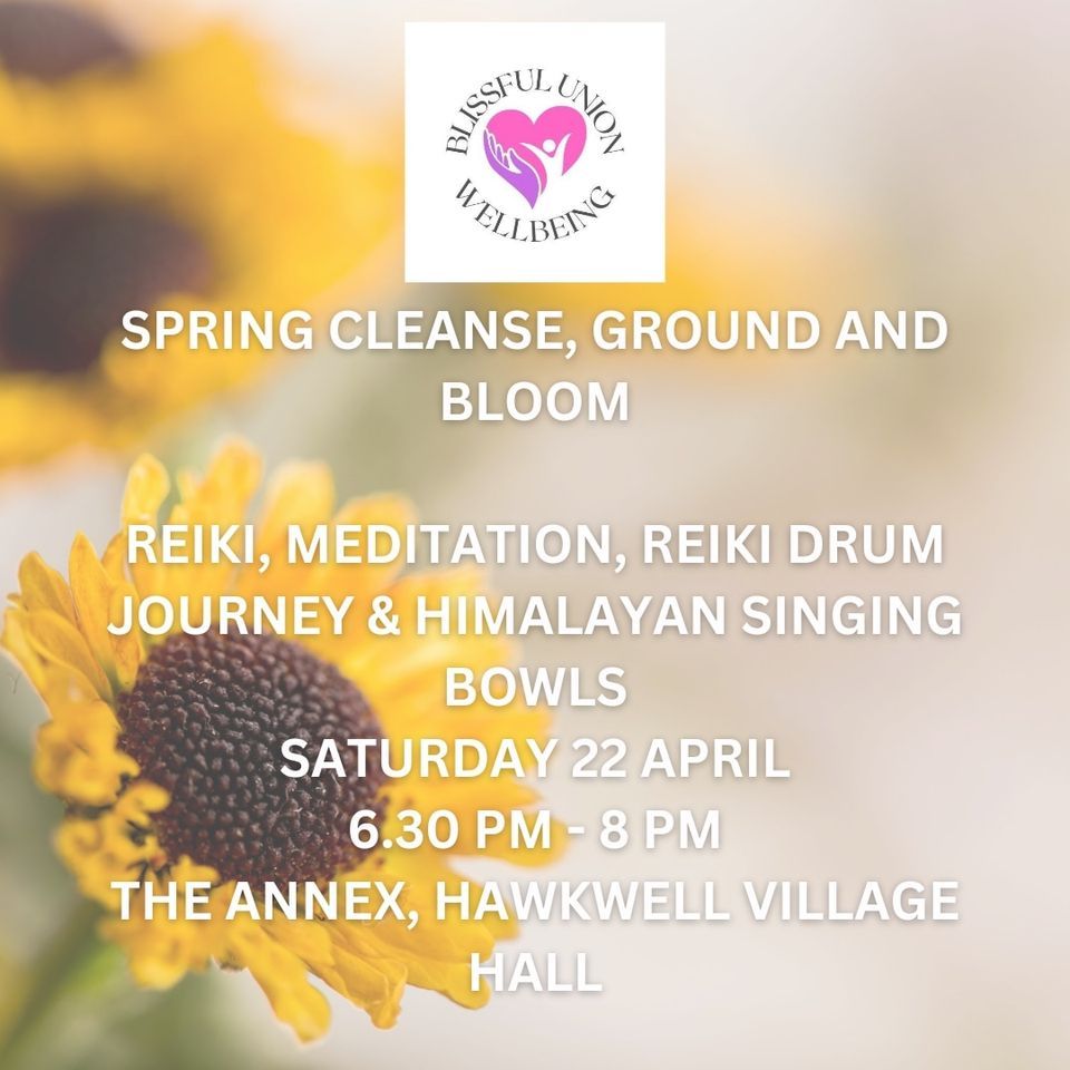 Spring Cleanse, Ground and Bloom, Hawkwell Village Hall, Hockley, April ...