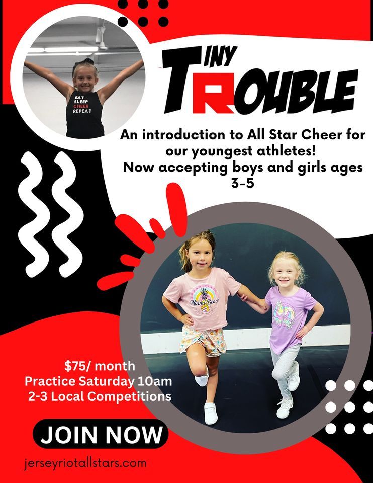Tiny Cheer Team, Jersey Riot All Stars, Princeton Junction, 4 November ...