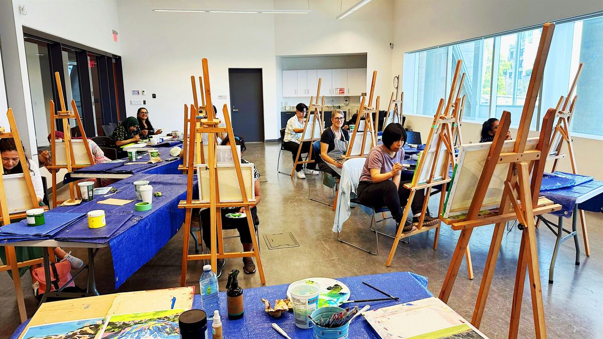 ACRYLIC PAINTING COURSE beginners/continuing, Roundhouse Community Arts ...