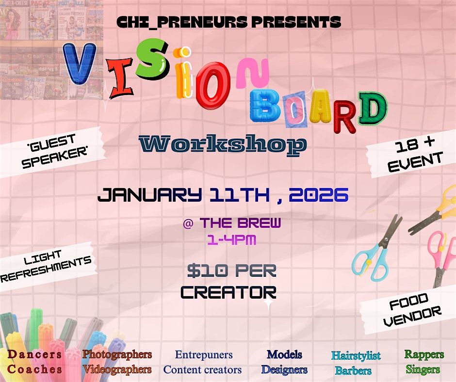 VISION BOARD DAY ! – Things to Do in Chicago | AllEvents