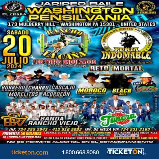 ESPECTACULAR JARIPEO BAILE , Rancho El Chapa, Washington | AllEvents.in