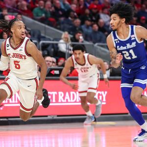 Seton Hall Pirates at St. Johns Red Storm Mens Basketball, Carnesecca ...