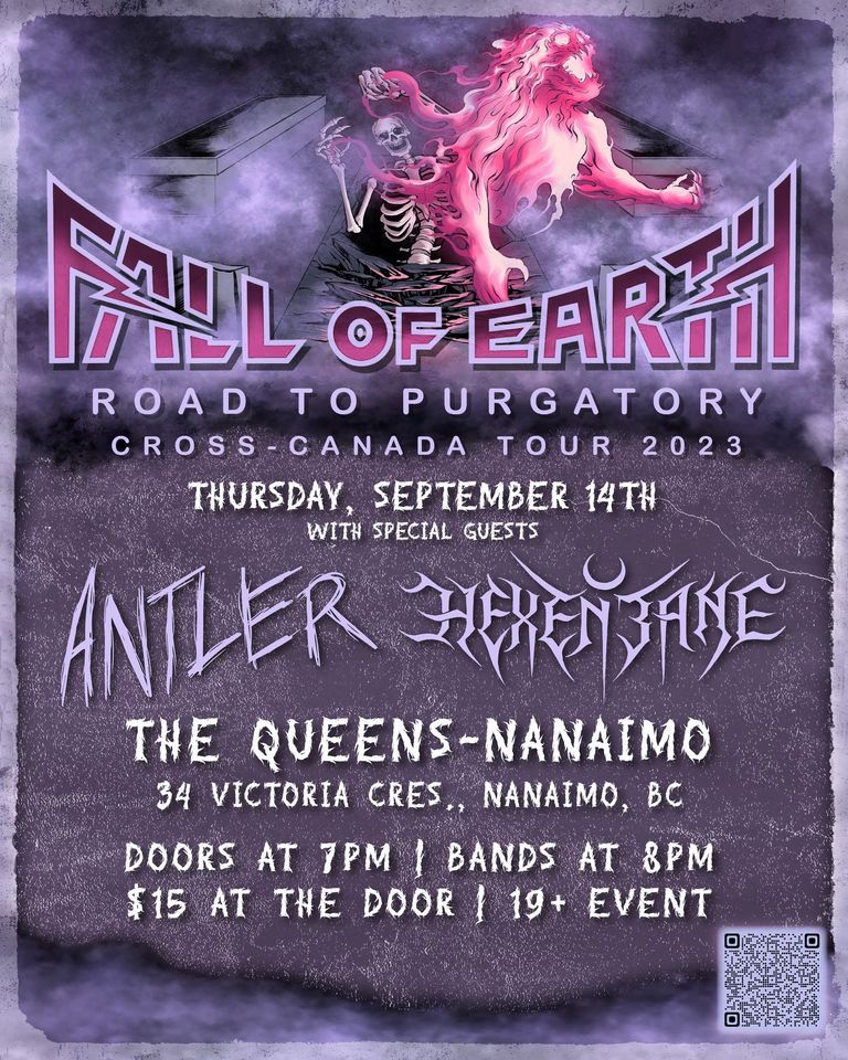 Fall Of Earth "Road To Purgatory" Tour with Special Guests Antler ...