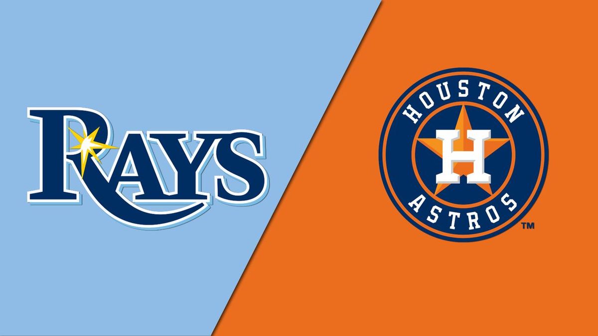 Tampa Bay Rays vs. Houston Astros, Tropicana Field, St. Petersburg, 25 ...
