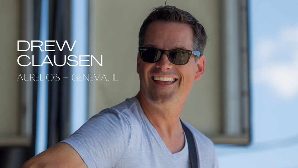 Drew Clausen at Aurelios (Patio), Aurelio's Pizza Geneva, 16 June 2023 ...