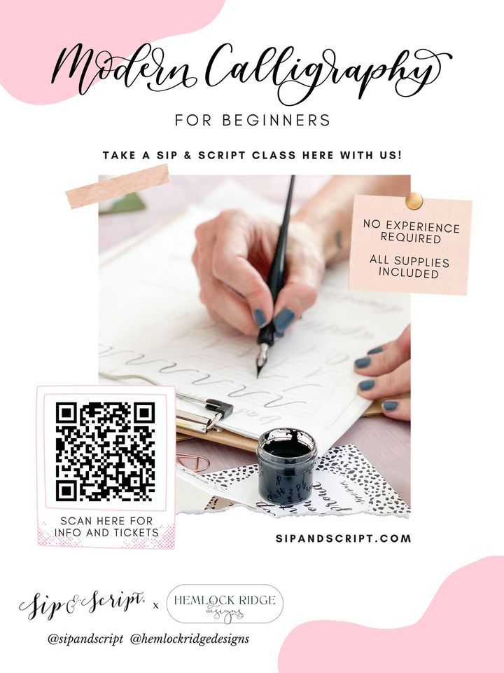 Sip & Script Calligraphy Lesson, Urban Farm Fermentory & Gruit Brewing ...