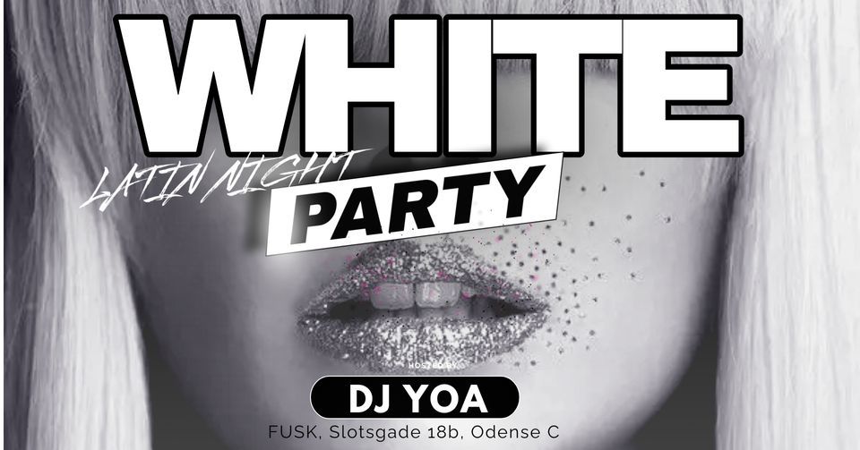 WHITE PARTY latin night, Slotsgade 18B, 5000 Odense C, Danmark, 22 ...