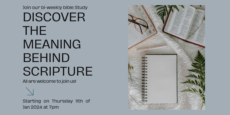 Bi-weekly Bible Study, Arbuthnott, Montrose, 11 January 2024 | AllEvents.in