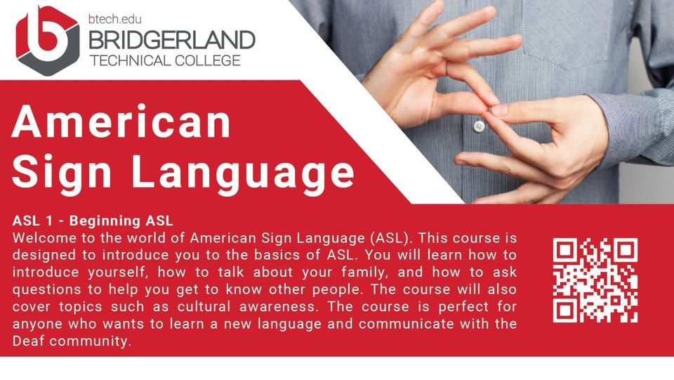 American Sign Language, Logan Campus: 1301 North 600 West Logan, UT ...
