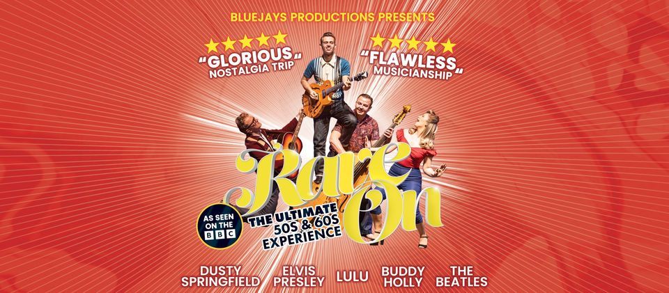 Rave On - The Ultimate 50s and 60s Experience | Peterborough, Key ...