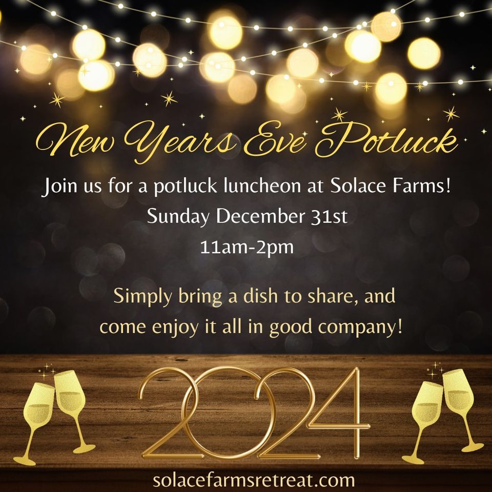 New Years Eve Potluck, Solace Farms Day Retreat, Chester Springs, 31 ...