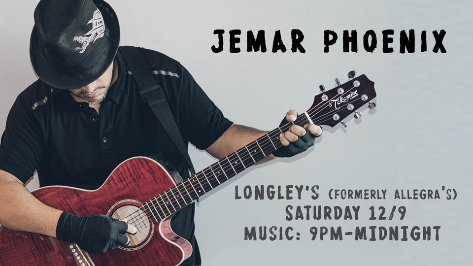 Jemar Phoenix @ Longleys, Longley’s, Branford, 9 December to 10 ...