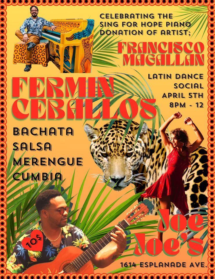 Fermin Ceballos at Joe Joes, 1614 Esplanade Ave New Orleans, LA , 5 ...