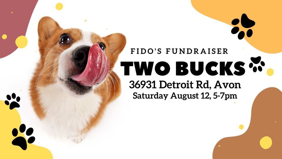 Fidos Companion Fundraiser, Two Bucks Avon, 12 August 2023 | AllEvents.in