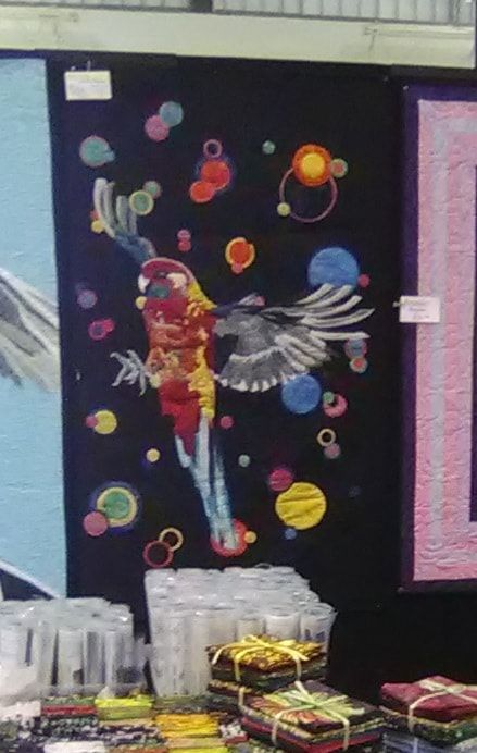 Rosy the Rosella, Michelle's Patchwork and Art, Meredith, February 10 ...