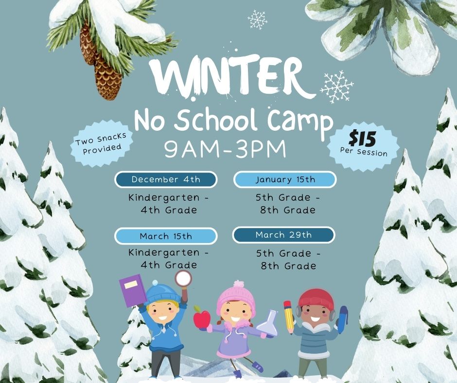 Winter No School Camp - 5th-8th Grade, Dickinson County Nature Center ...