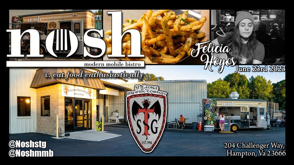 Nosh with Felicia Hoyos , The St. George Brewing Company, Hampton, 23 June 2023 | AllEvents.in