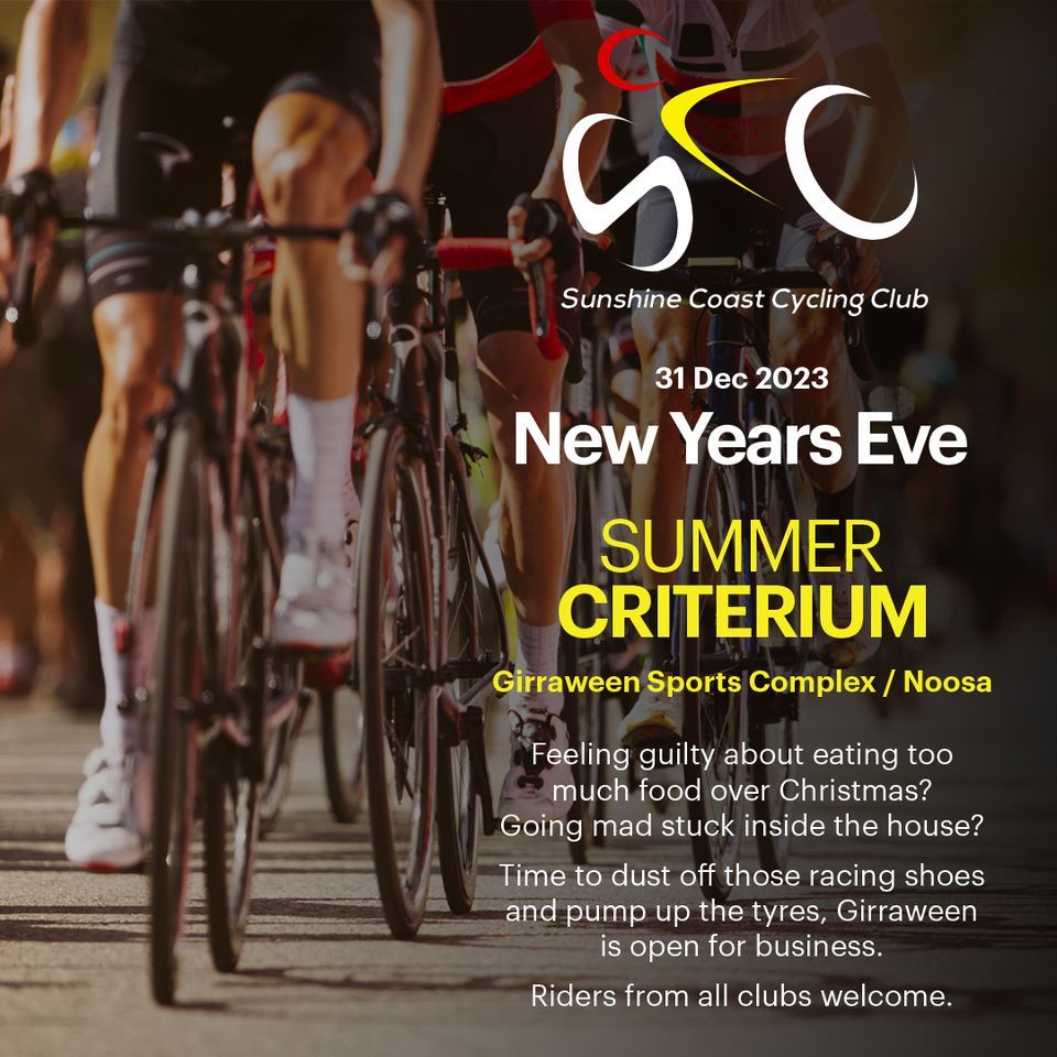 NYE Girraween Crit, Girraween Sports Complex, Noosa Heads, 31 December ...