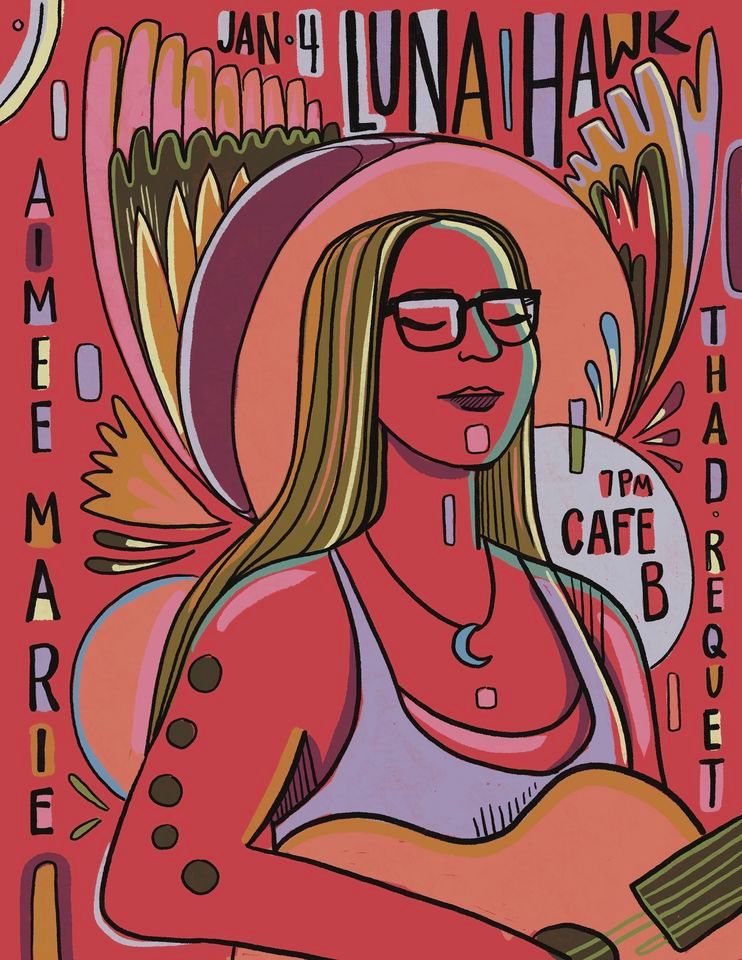 Luna Hawk + Aimee Marie + Thad Requet @ Cafe Berlin, Cafe Berlin ...