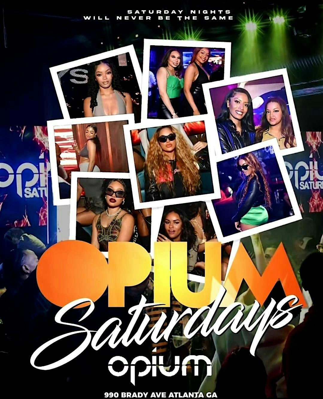 Opium Saturdays @ The All-New Opium Night Club/ SOGA ENT, 990 Brady Ave ...