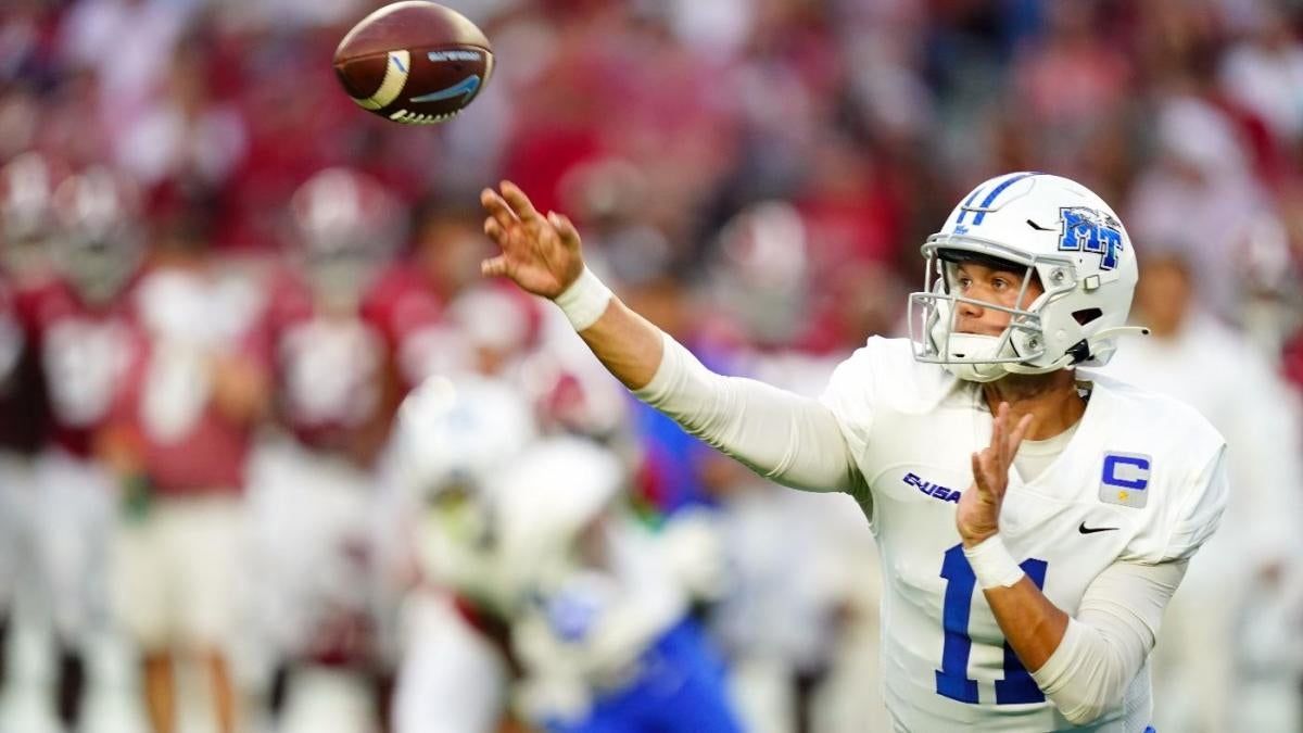 Louisiana Tech Bulldogs vs. Middle Tennessee State Blue Raiders, J.C ...