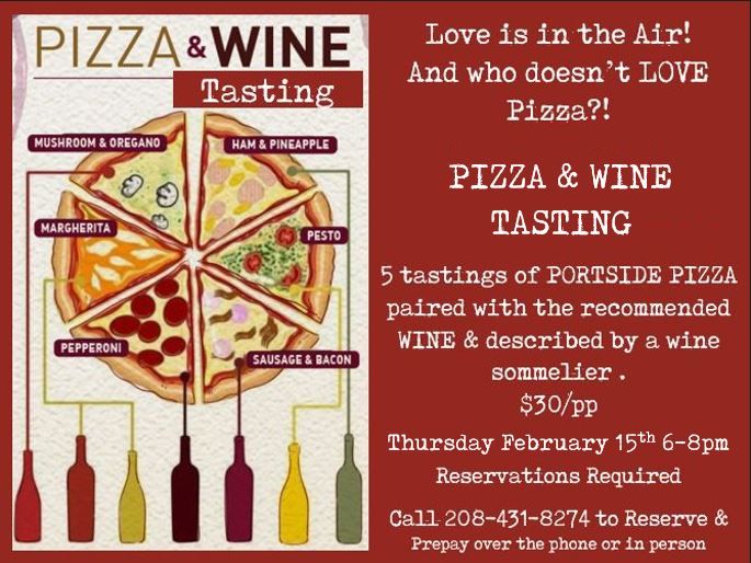 Portside Pizza and Pub - Burley, Idahos #PizzaandWine event, Portside ...
