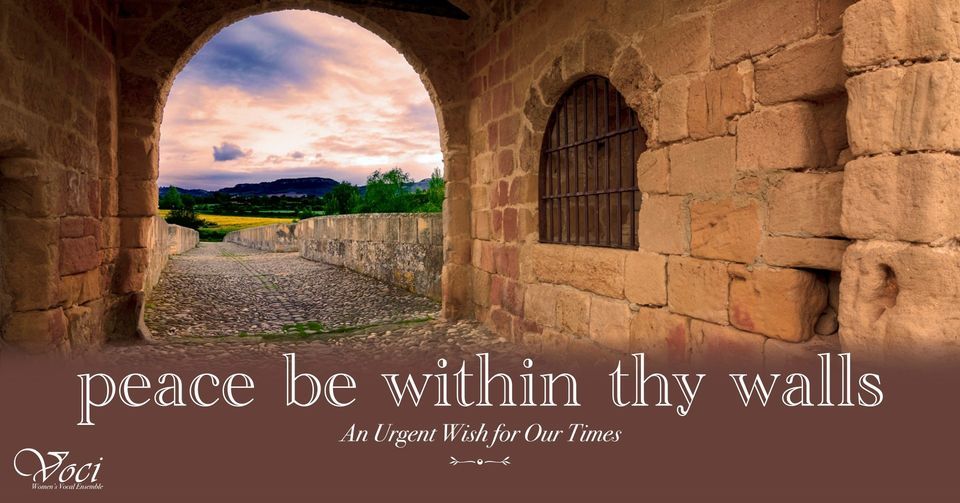 Peace be within thy walls, Montclair Presbyterian Church, Oakland ...