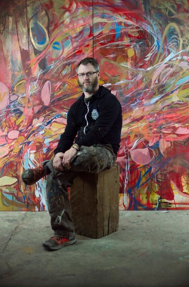 Meet the Program Cover Artist, Jeremy Russell, Blue Spiral 1, Asheville ...