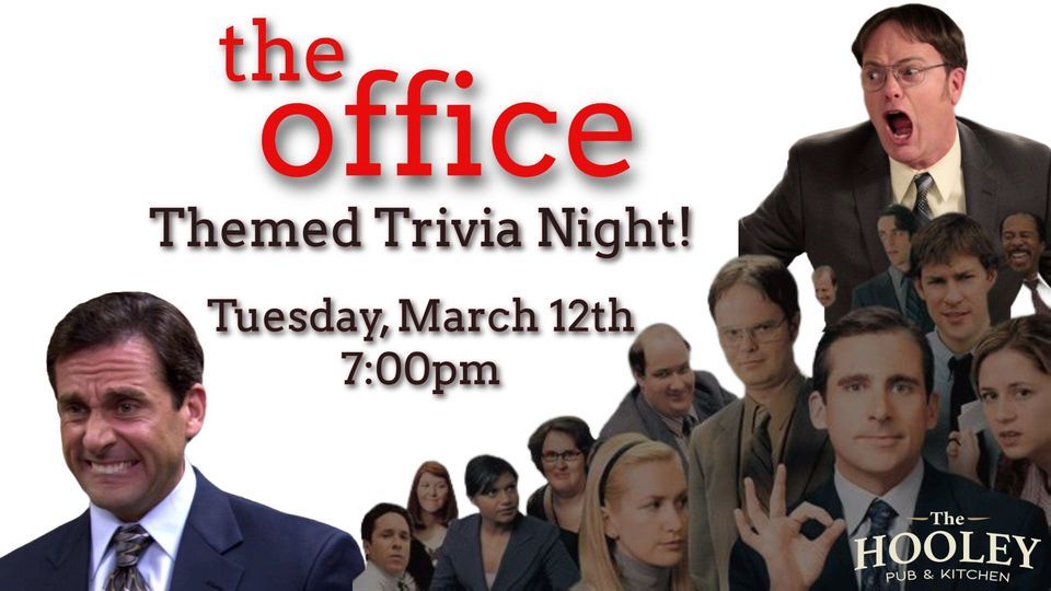 The Office Themed Trivia Night!, 500 Southpark Center GL 10 ...