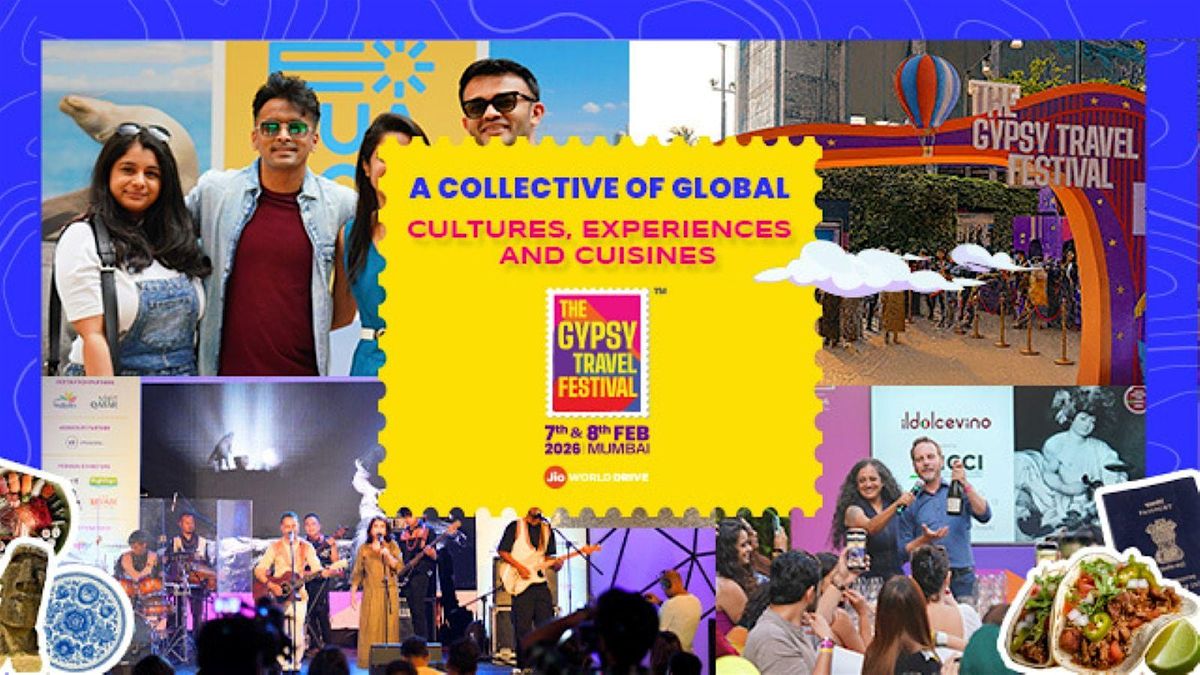 The Gypsy Travel Festival, Jio World Drive, Mumbai, 7 February to 8 ...