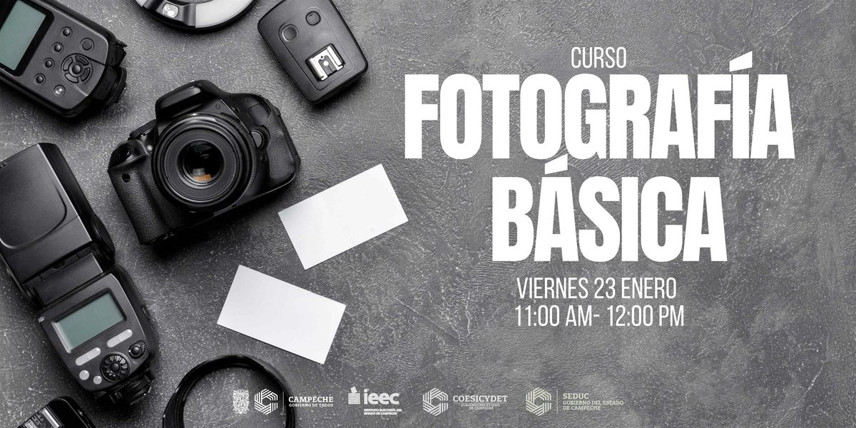 Curso Fotografía Básica, Quiosco del Parque de Moch Couoh, San ...