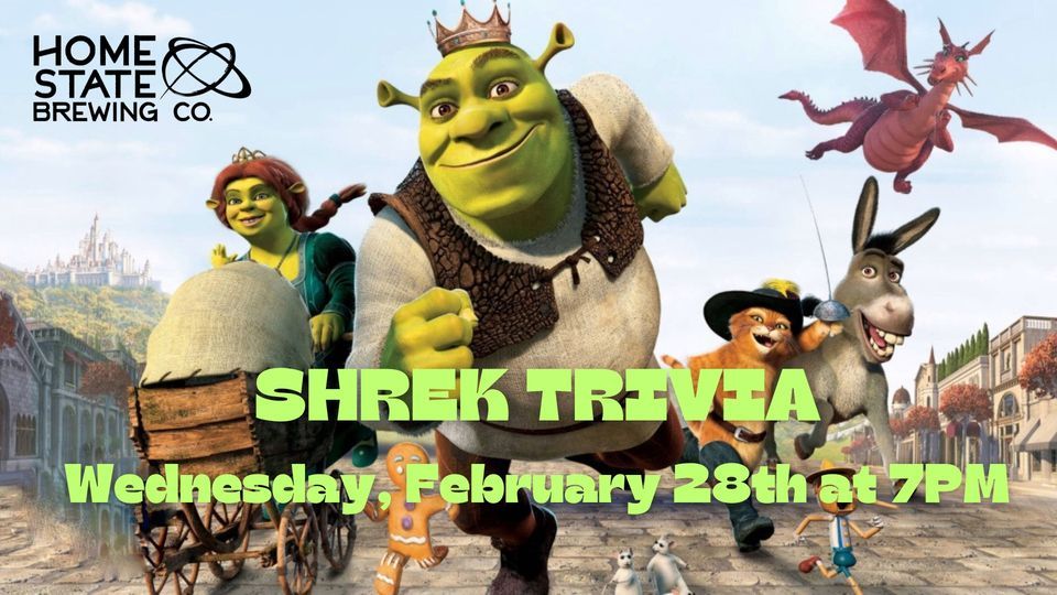 SHREK Trivia , 16016 New Independence Pkwy #100, Winter Garden, FL, 28 ...