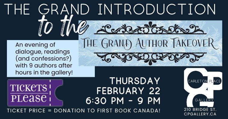 The Grand Introduction! An Evening with 10 Authors prior to The Grand ...