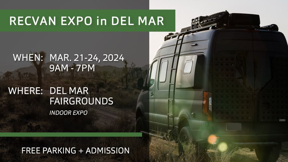 RECVAN EXPO AT DEL MAR FAIRGROUNDS, Del Mar Fairgrounds, 21 March to 24 ...