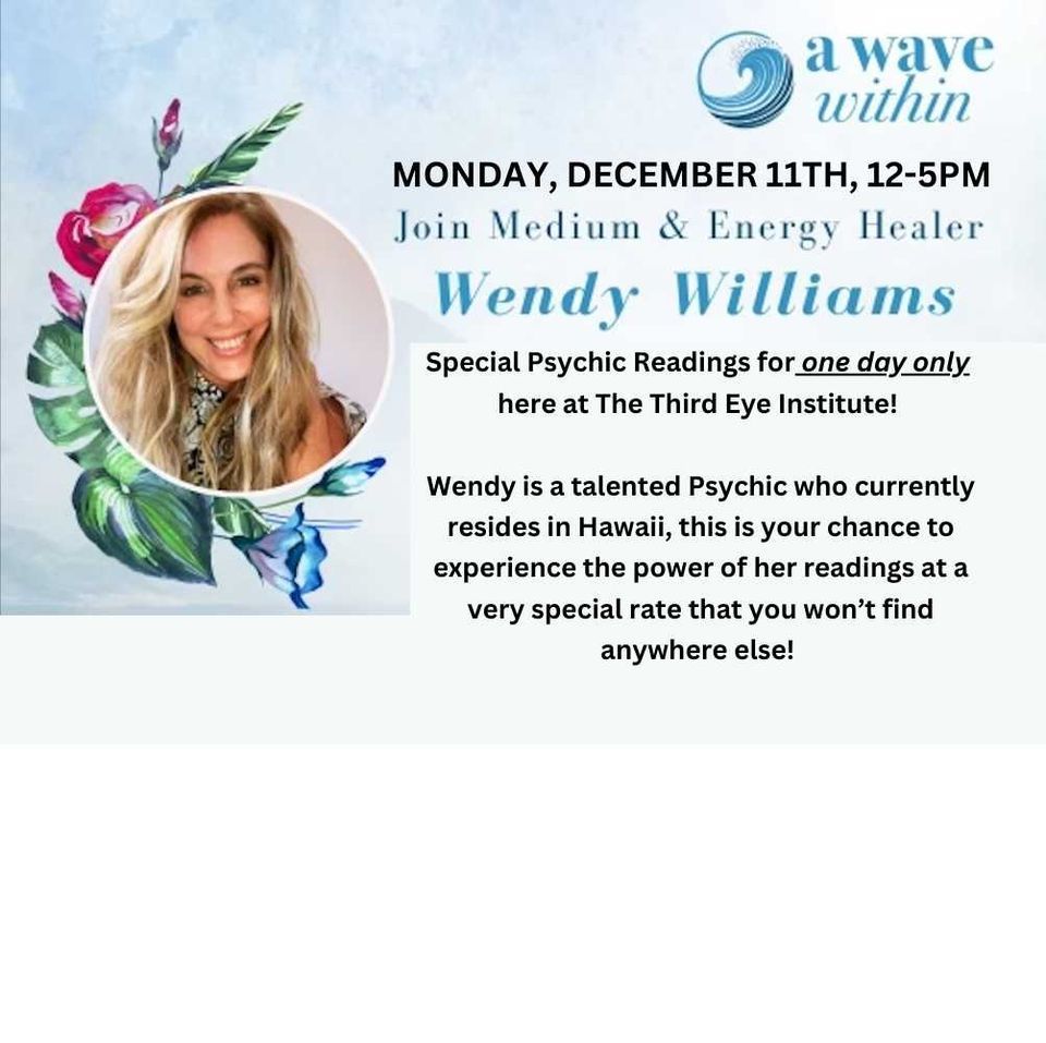 *SPECIAL GUEST* Psychic Readings Available In Store w/ Wendy Williams For One Day Only!, The ...