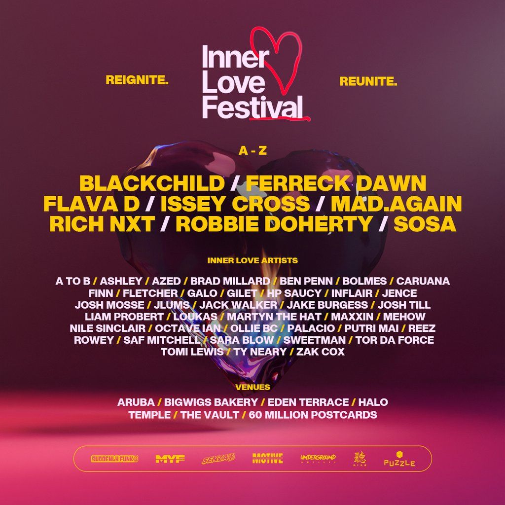 Puzzle x Inner Love Festival, Various Bournemouth Venues, March 29 to ...