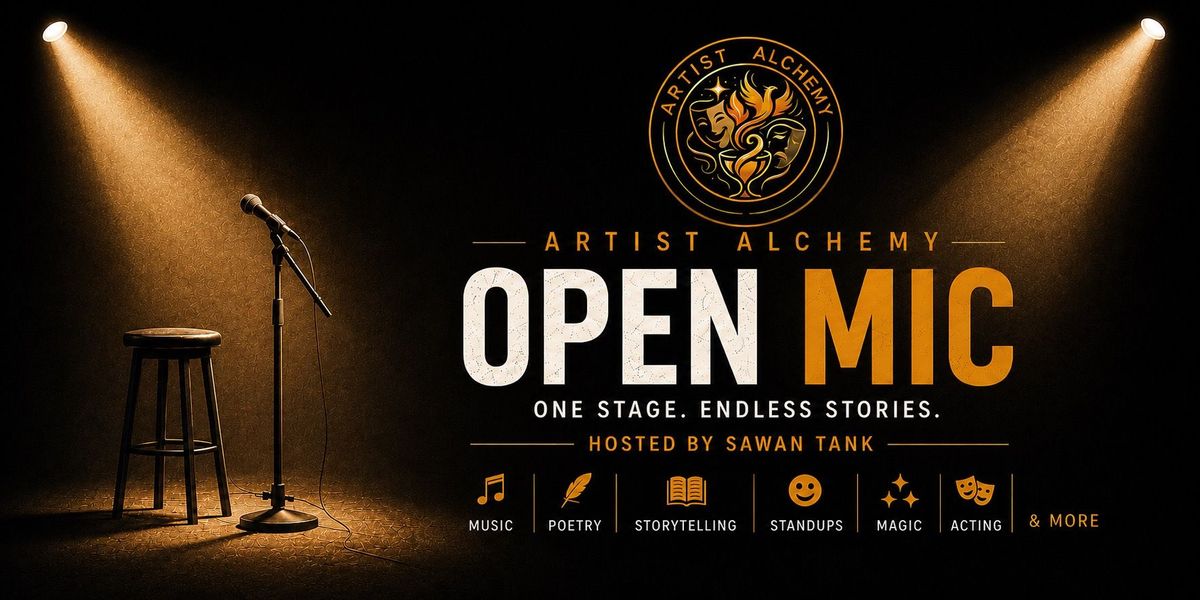 Open Mike by Artist Alchemy, Fitcue: Pune, 31 May 2026 | AllEvents